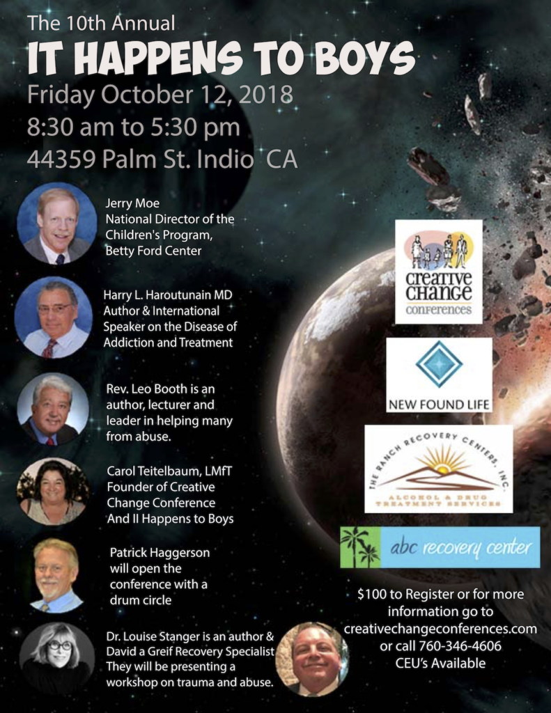 10th Annual It Happens To Boys Conference - ABC Recovery Center